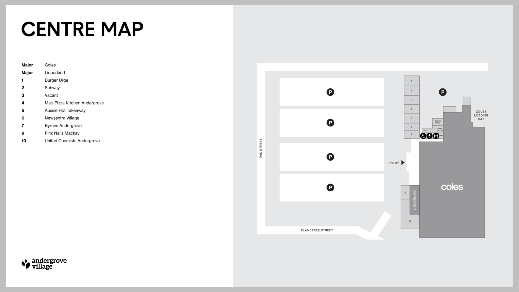Centre Plan - Andergrove Village